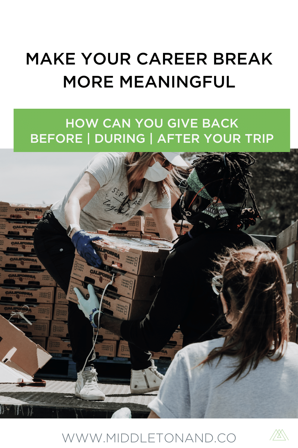 Giving back before, during and after your sabbatical - Middleton & Company